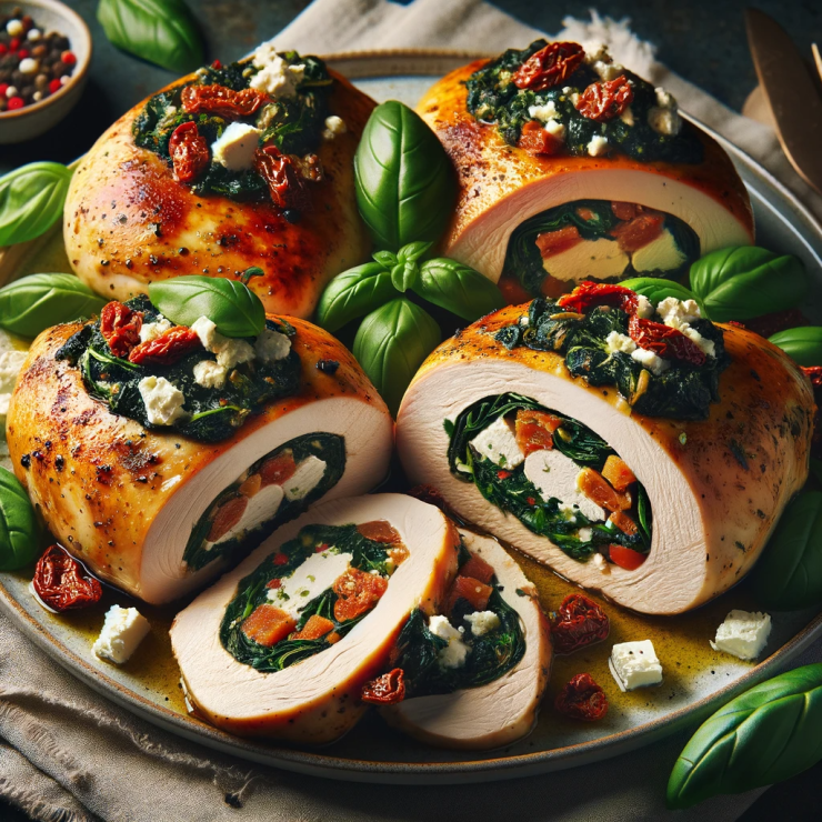Tuscan-Style Stuffed Chicken Breasts - Prime Health Daily