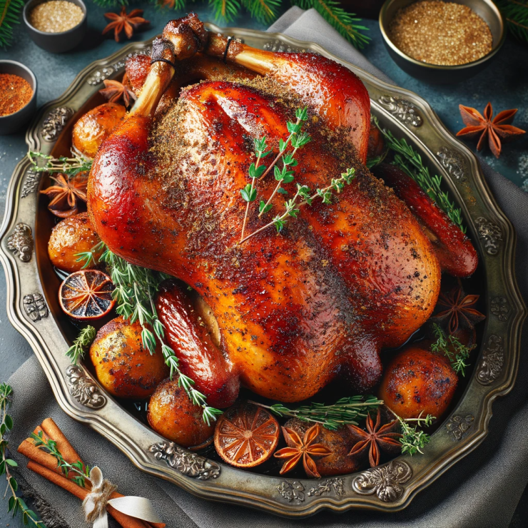 Holiday Spiced Roast Duck - Prime Health Daily