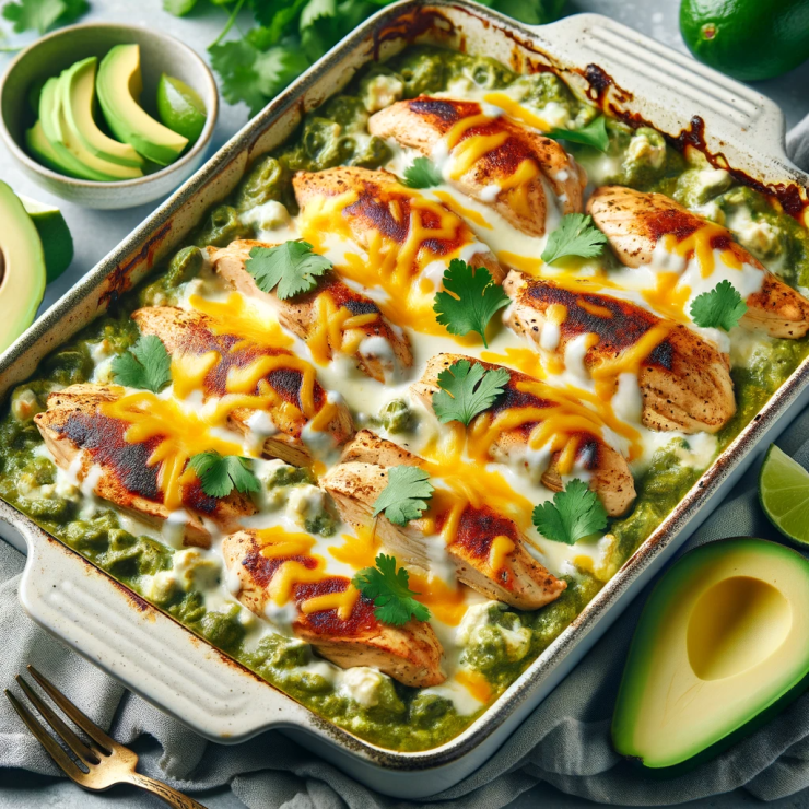 Green Chili Chicken Bake - Prime Health Daily