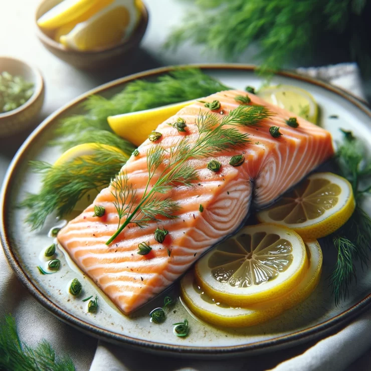 Lemon-Dill Poached Salmon - Prime Health Daily