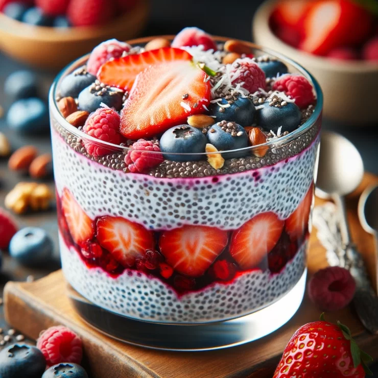 Vegan Berry Chia Pudding - Prime Health Daily