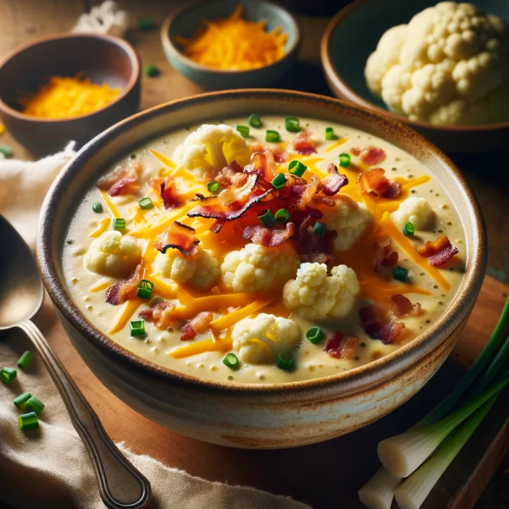 Bacon and Cauliflower Chowder - Prime Health Daily