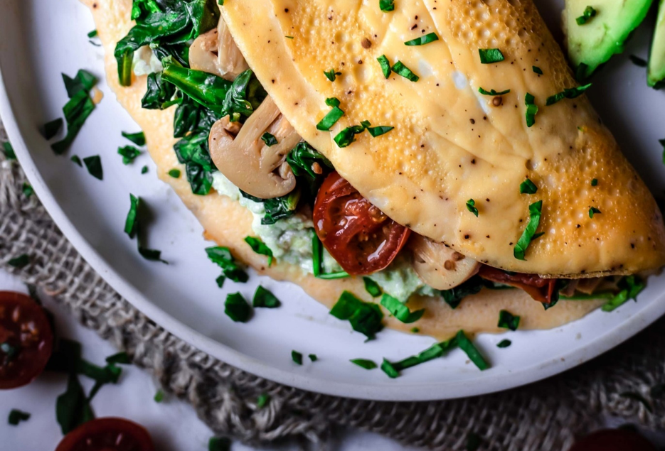 Colorful Vegetable Omelet - Prime Health Daily